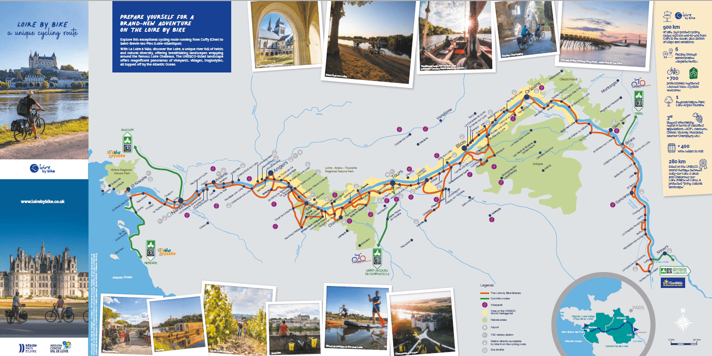 Cycle guides Loire Valley - Tourist Attractions - Loire by Bike